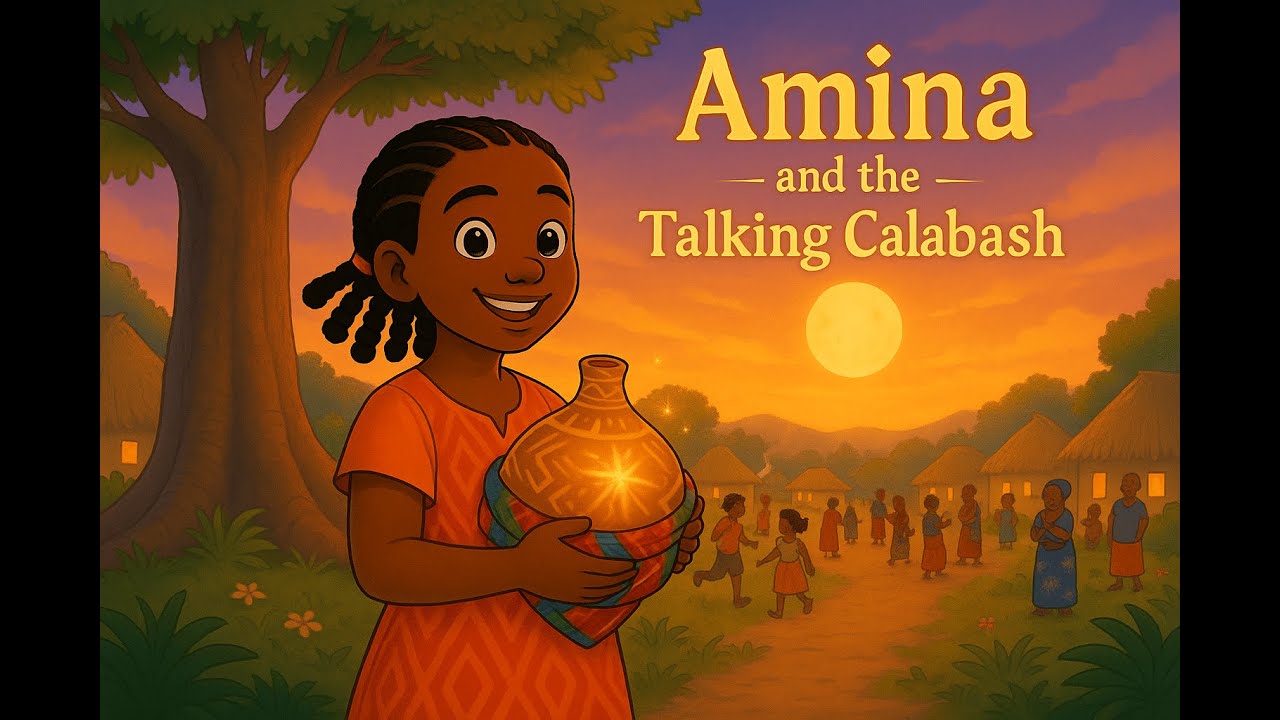 Áminá and the Talking Calabash | African Folktale for Kids - YouTube