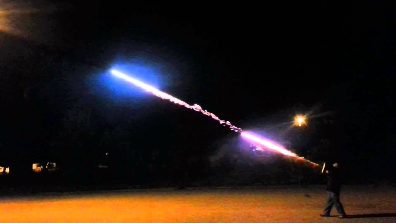 SpnKr rocket tube - 180 Shot Finale - YouTube