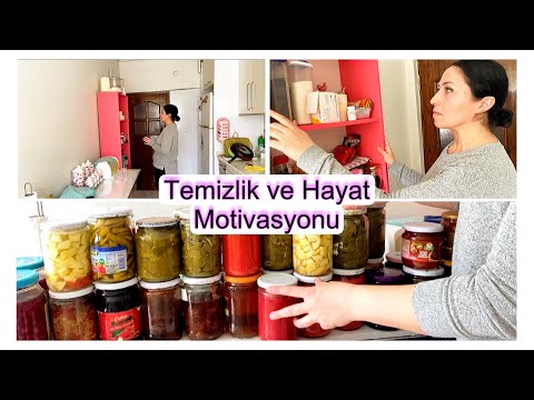 Kiler temizliği ve düzeni motivasyonu ⭐️| Konservelik tavsiyeler | Örgü diz yaması | Sabırlı olmak