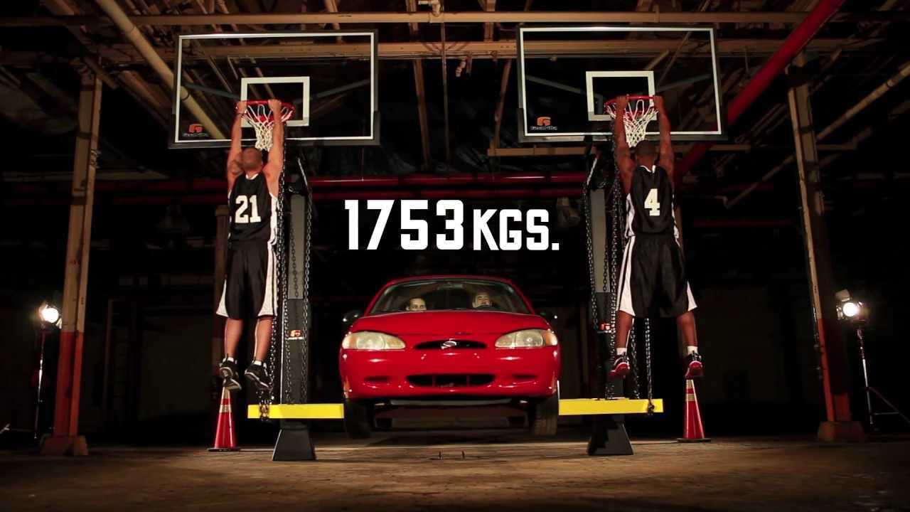 GOALRILLA Basketball vs Car - YouTube