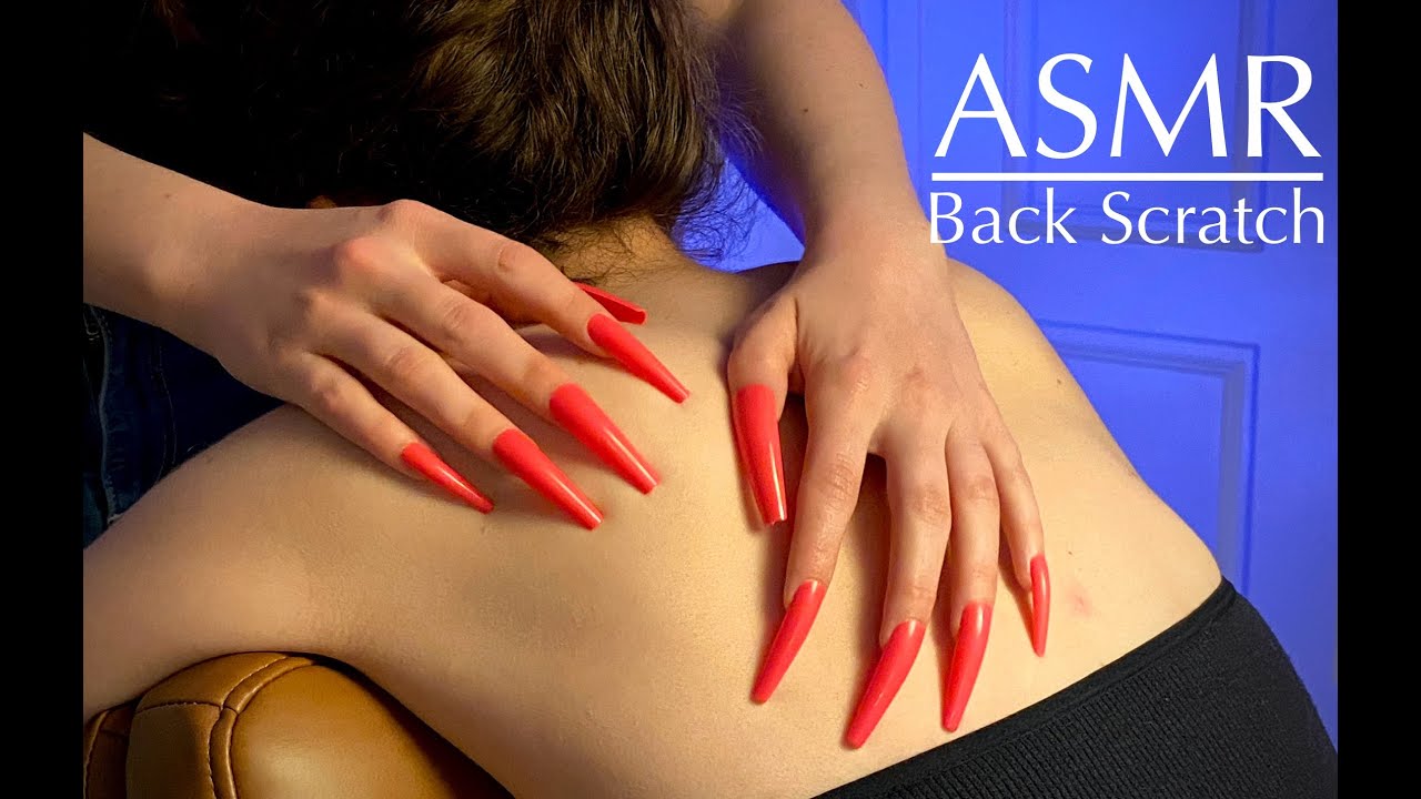 🦩ASMR Back Scratches, TINGLES, High Quality Sound, No Talking, Real Person Massage - YouTube