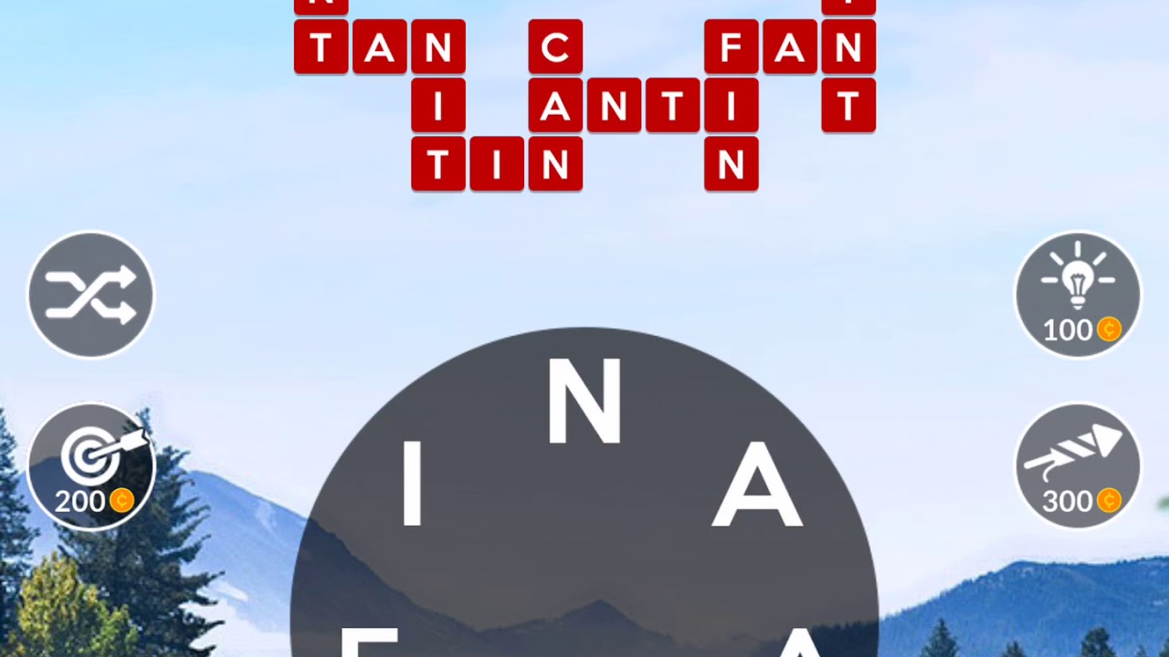 Wordscapes Level 1119 Answers - YouTube