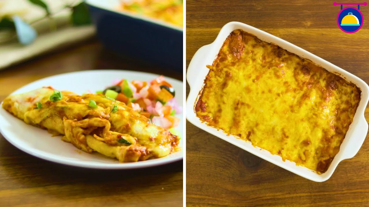 Cara Membuat Enchilada Ayam Ala TEX-MEX Di Rumah #chicken #enchilada ...