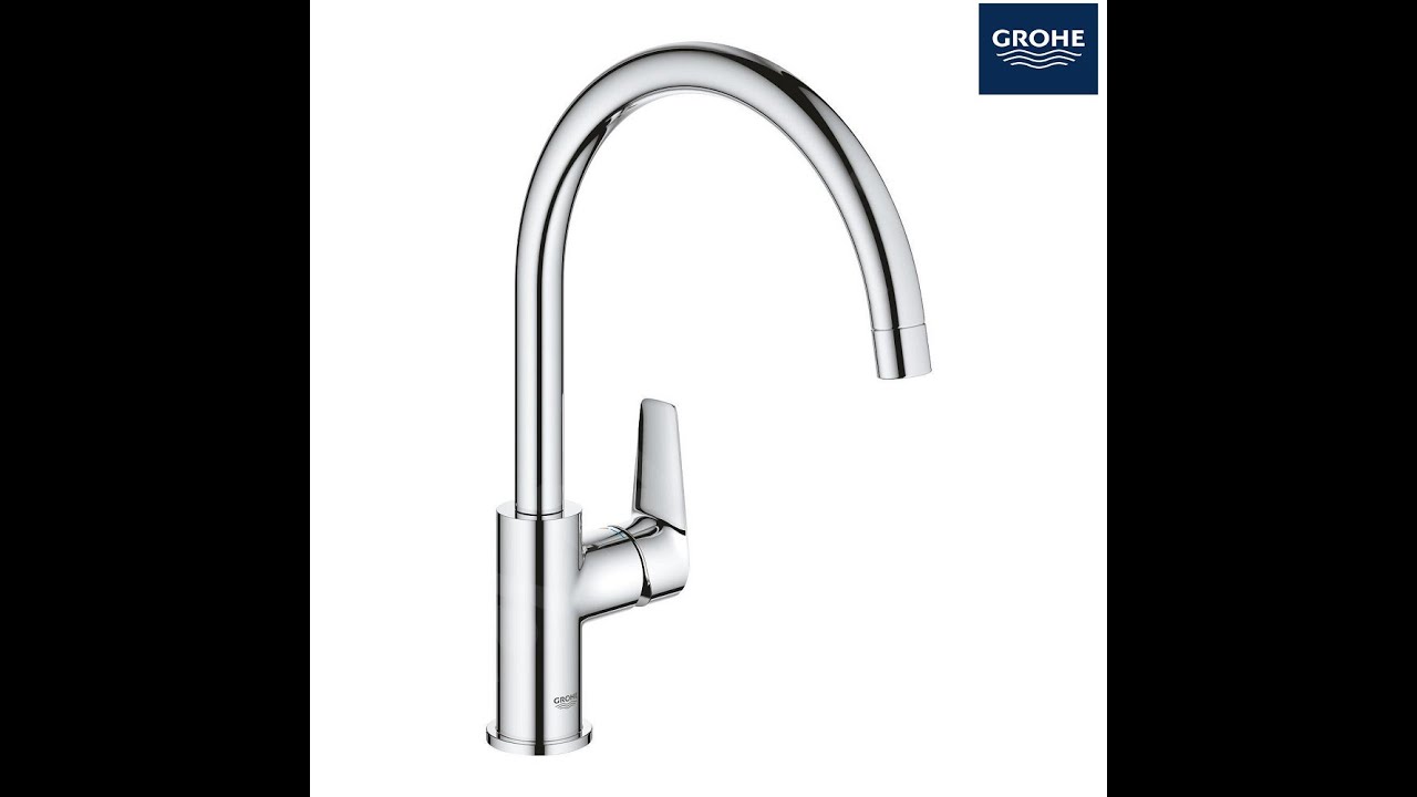 Mở hộp Vòi rửa bát Nóng lạnh Grohe BauEdgre 31367001 - Made in Portugal ...