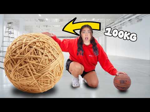 Making The WORLDS BIGGEST Rubber Band Ball!😱