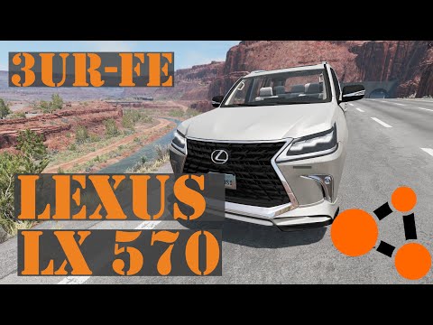 BeamNG.drive - Lexus LX 570 5.7 V8  Start Up