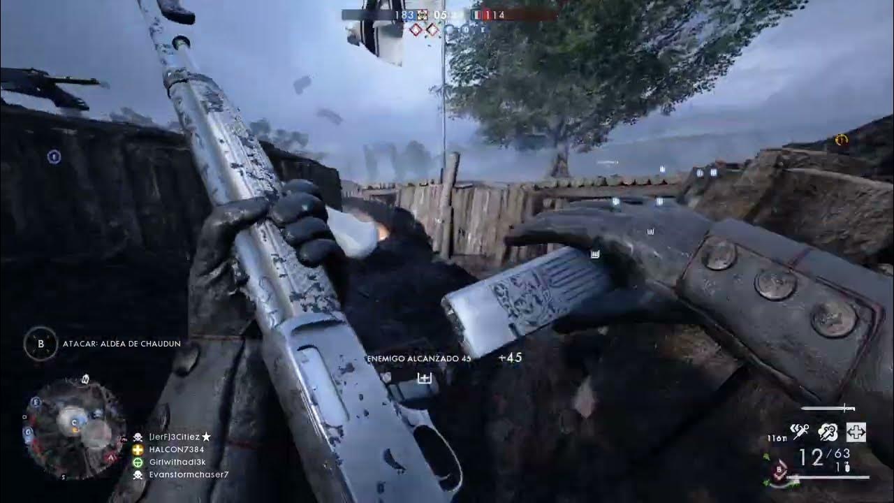 Battlefield 1 Gameplay (sin comentarios)-Conquista/Soissons - YouTube