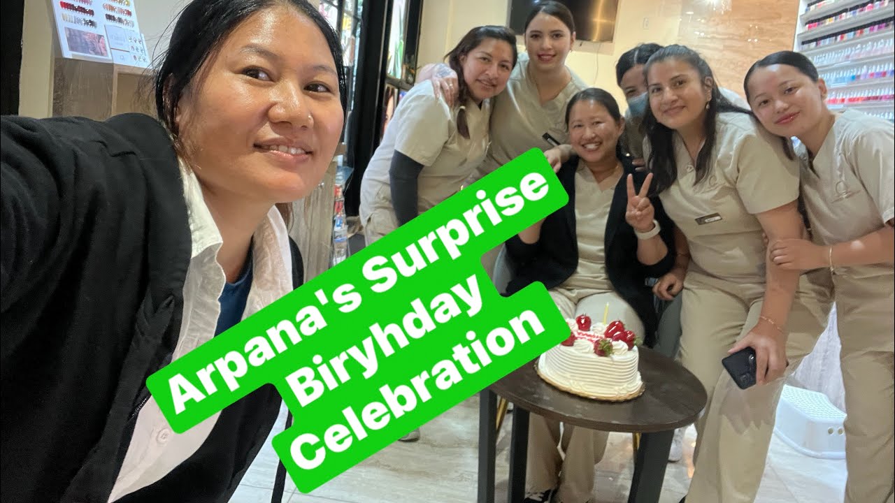 Surprise Birthday Celebration / Arpana RAI'S Biryhady / Happybirthday ...