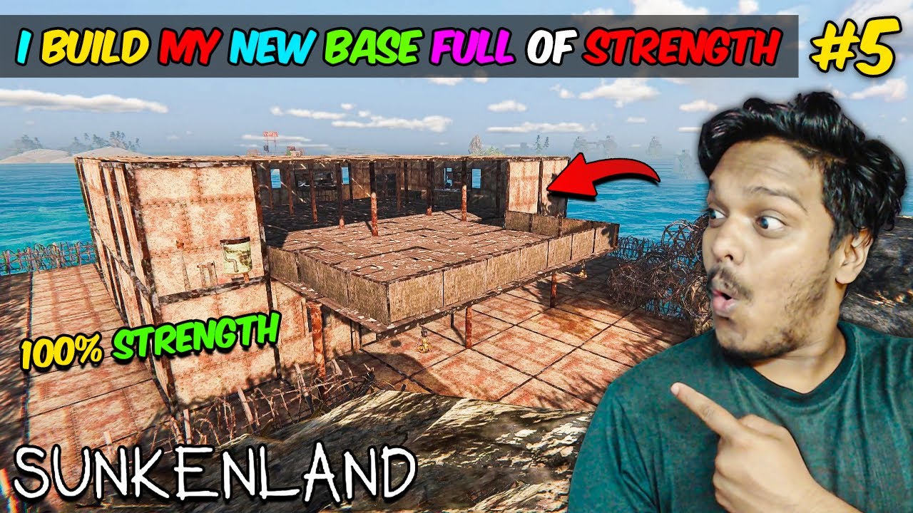 I BUILD THE STRONGEST BASE | SUNKENLAND #5 - YouTube