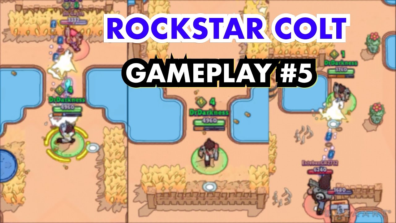 Rockstar Colt Gameplay 5 Brawl Stars Youtube