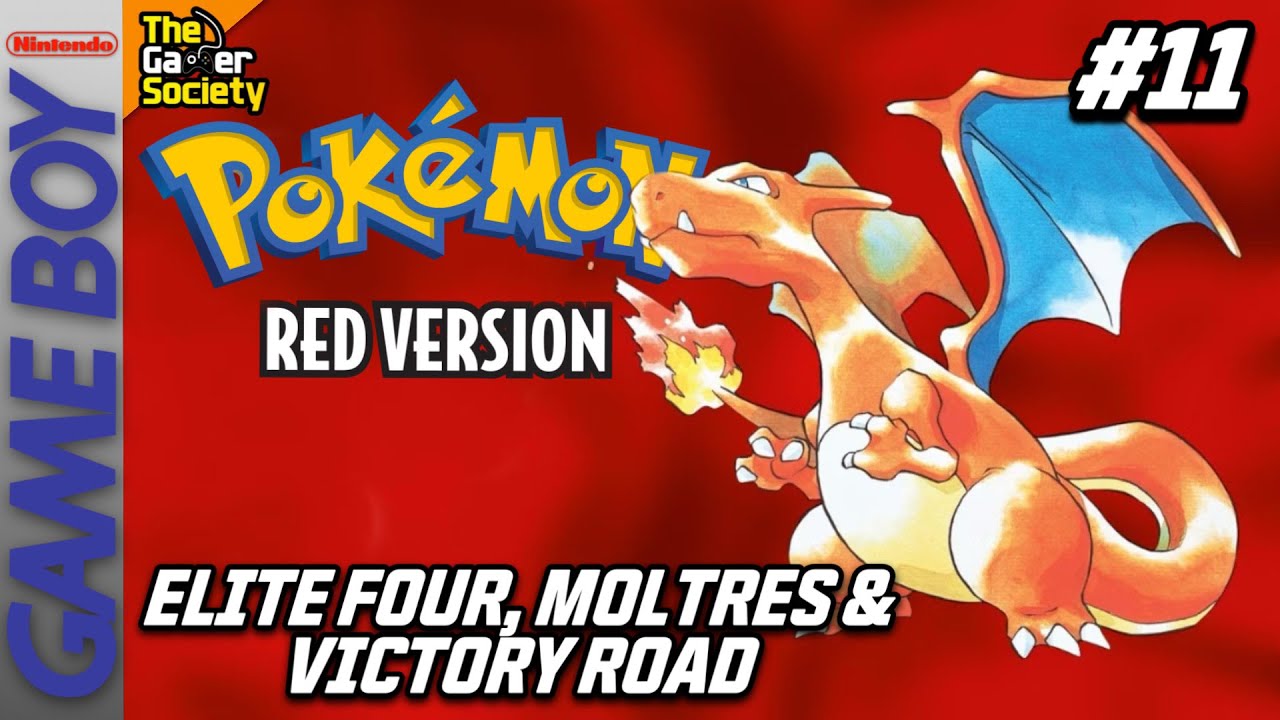 POKÉMON RED | ELITE FOUR, MOLTRES & VICTORY ROAD - XI - 11! - YouTube