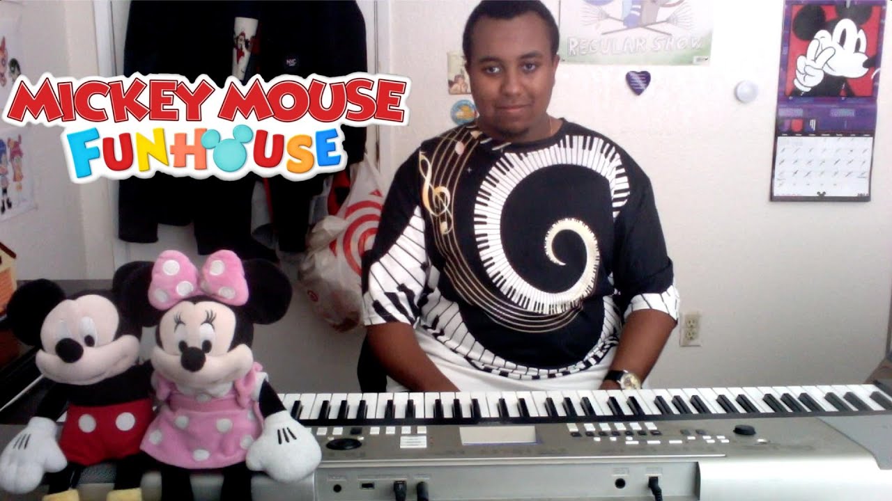 Stairs to Anywhere (Mickey Mouse Funhouse Piano Cover) - YouTube