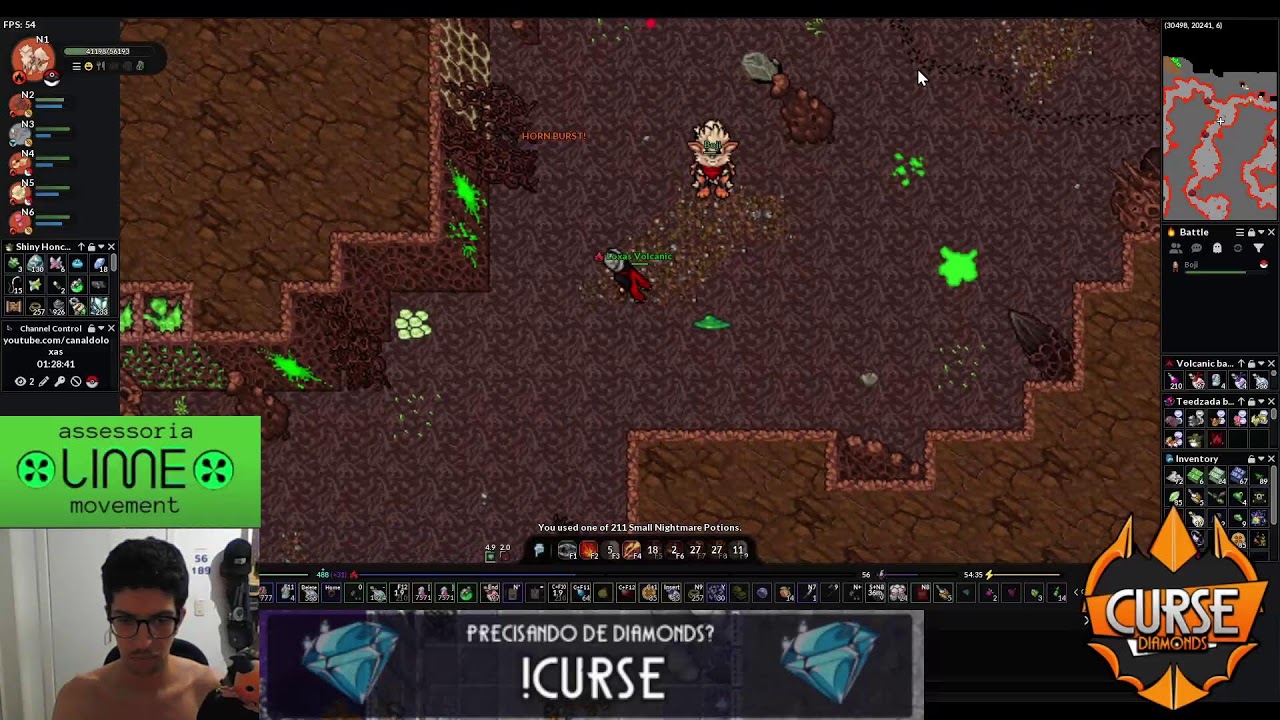 [PXG] POKEXGAMES OMEGA - NOVOS PATROCINADORES !CURSE E !LIME - YouTube