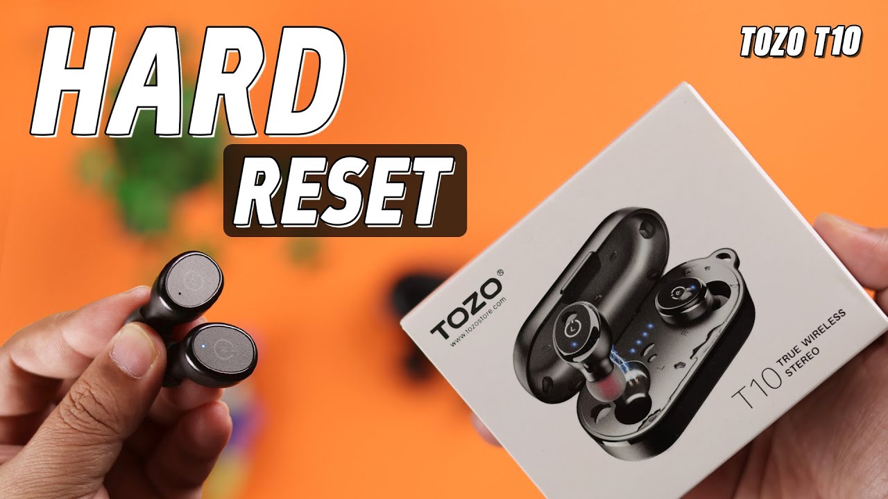TOZO T10 TWS Hard Reset [Factory Reset Manually] - YouTube