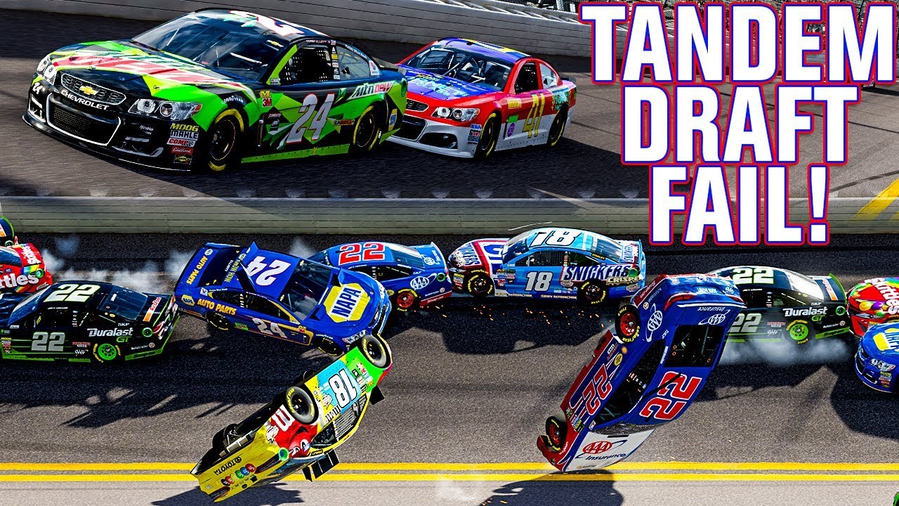 Tandem Draft FAIL! | Forza Motorsport 7 | NASCAR - YouTube