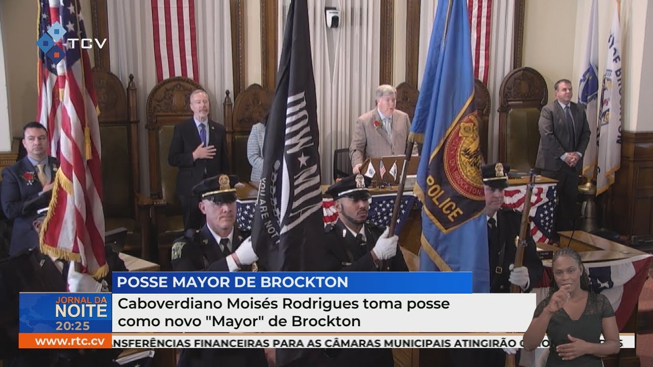 Caboverdiano Moisés Rodrigues toma posse como novo "Mayor" de Brockton ...