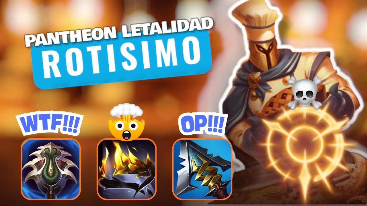 Así se juega PANTHEON jungla LETALIDAD después del BUFF 😳 | Guía ...