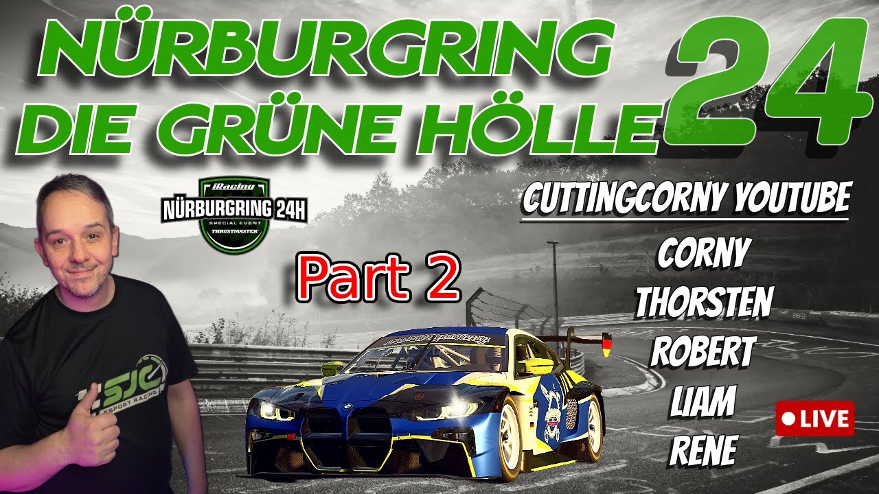 24H Nürburgring Top Split ! Grüne Hölle mit Liam, Rene, Thorsten ...