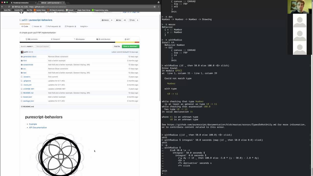 PS Unscripted - PureScript Behaviors - YouTube