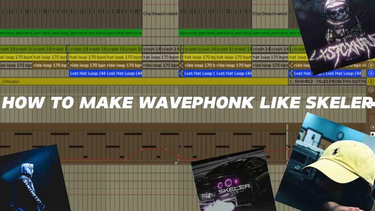 How to make wave/phonk like skeler, lxst cxntury, and sibewest in ableton [wave/phonk] - YouTube
