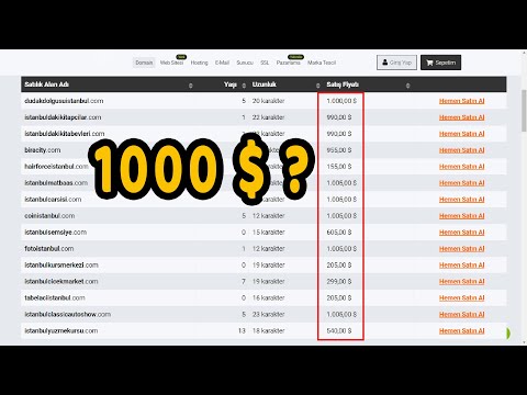 Domain(Alan Adı) Al-Sat Para Kazan! (İsim Satarak Dolar Kazan!)