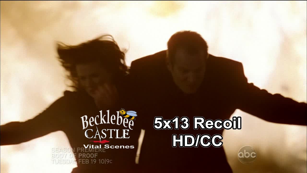 Castle 5x13 "Recoil" Bomb Blows Up (HD/CC/L↔L) - YouTube