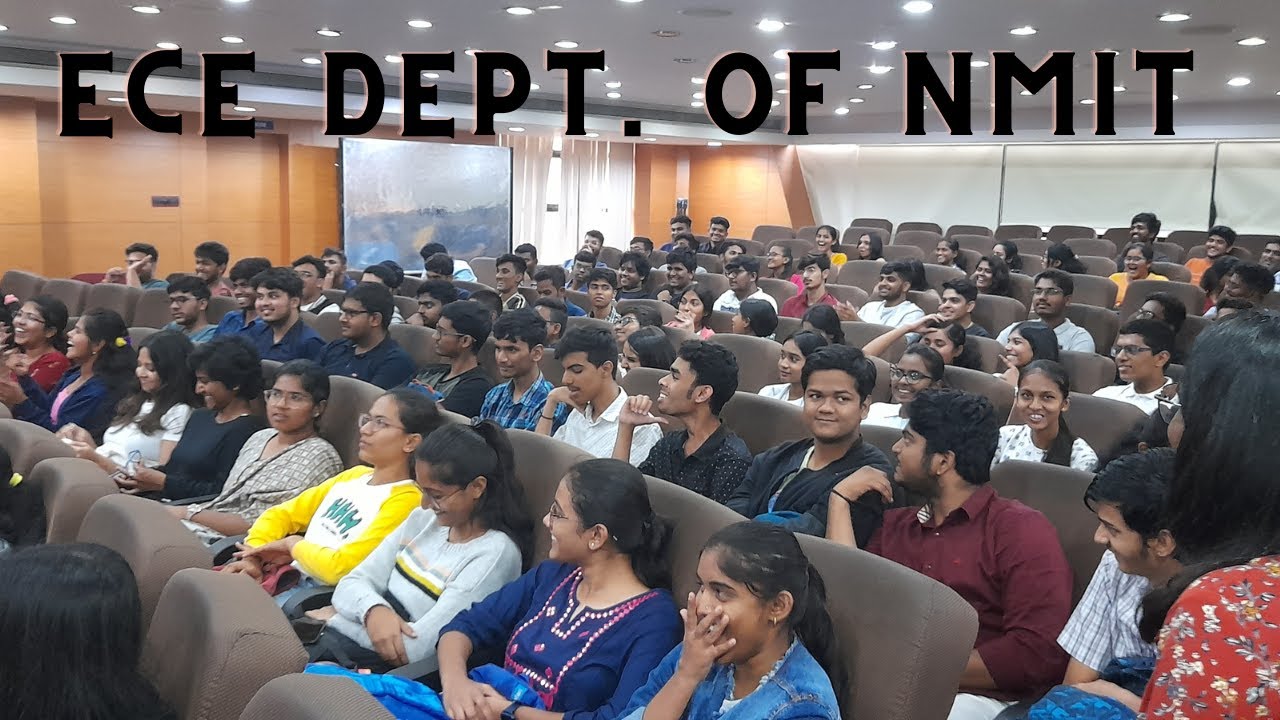 ECE First year students in NMIT - YouTube
