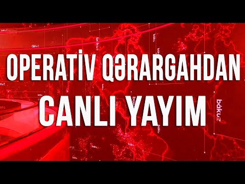 Karantin rejimi mayın 31-dək uzadıldı - Operativ qərargahdan CANLI YAYIM (01.05.2020)