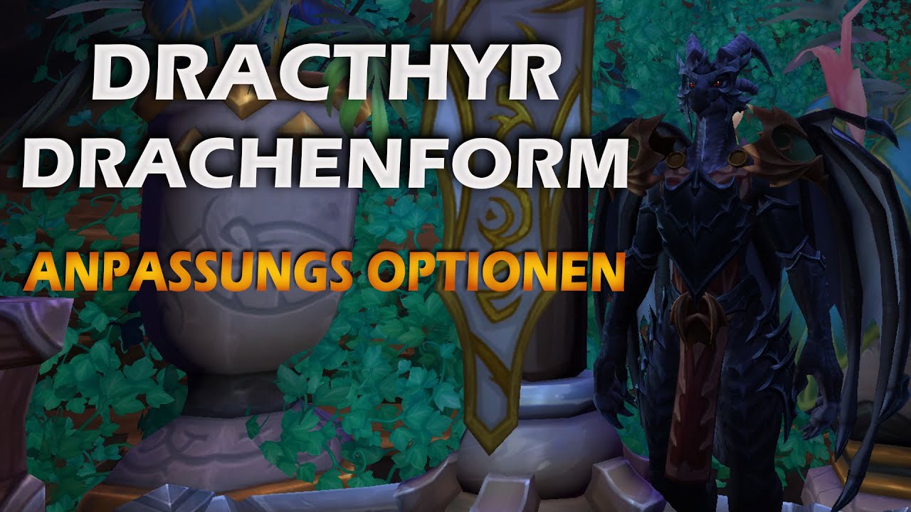 Die Dracthyr Drachenform Anpassungsmöglichkeiten | Dragonflight Alpha ...