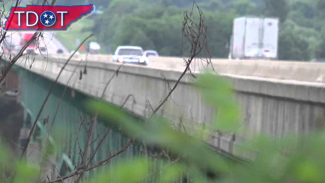 I-40 Bridge over the French Broad River in Jefferson County - YouTube