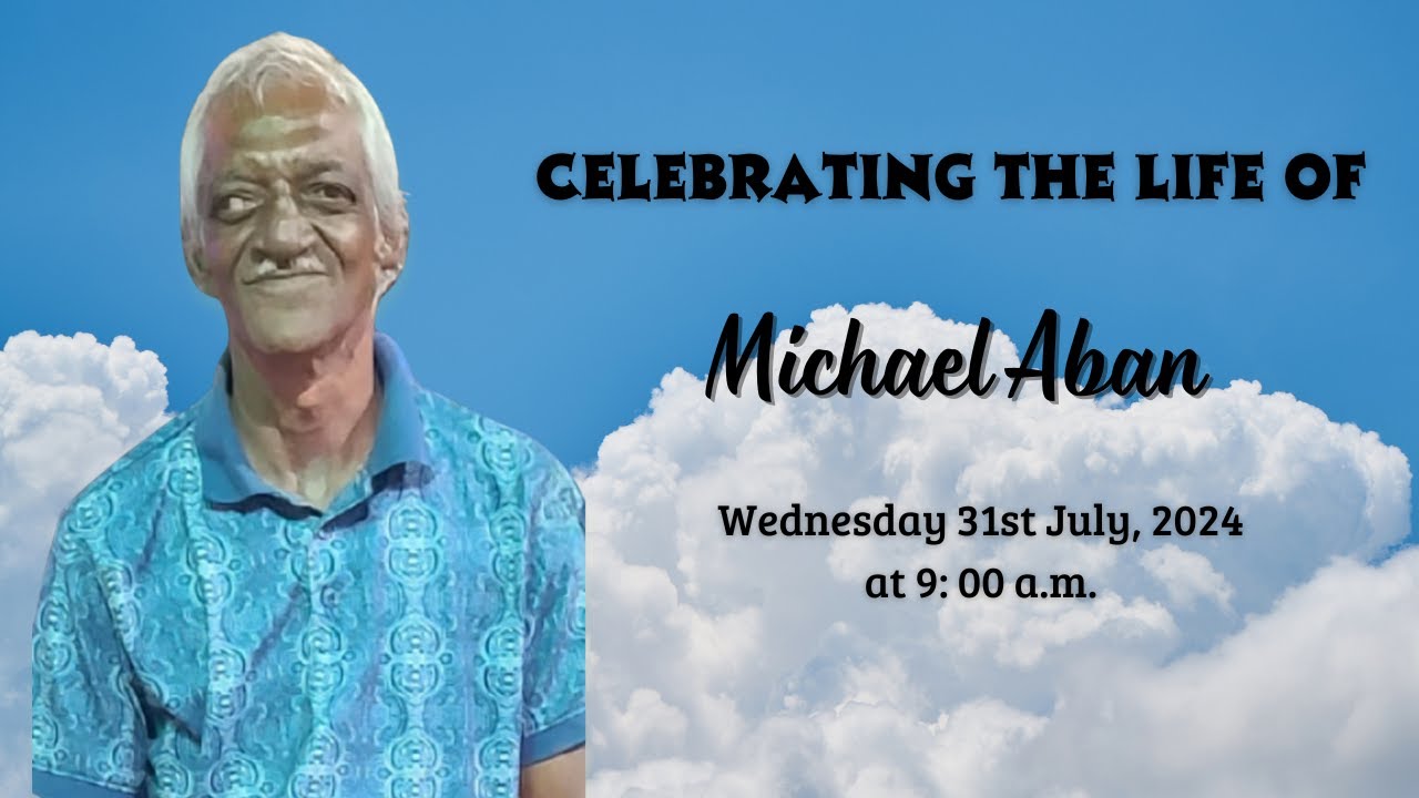 Funeral Service for Michael Aban - YouTube