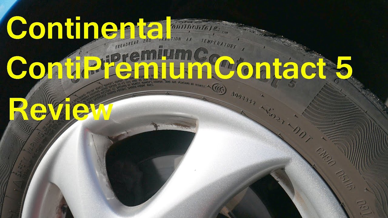 Continental - ContipremiumContact 5 Review - YouTube