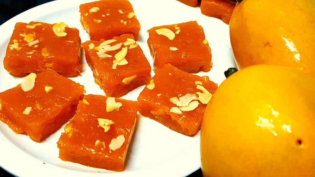 Mango Halwa | आम का हलवा | Mango custard halwa - YouTube