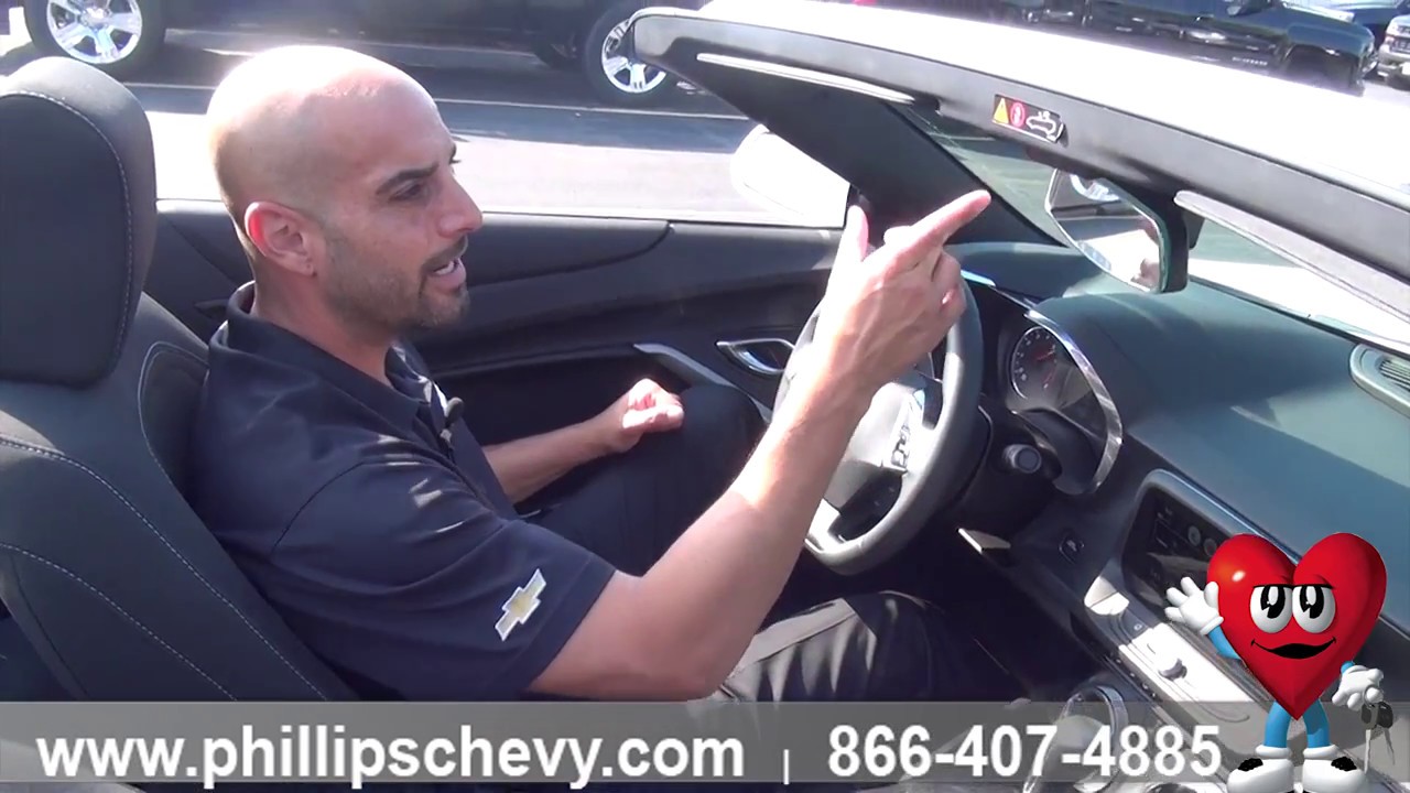 Phillips Chevrolet - 2018 Chevy Camaro Convertible – Close the Top ...