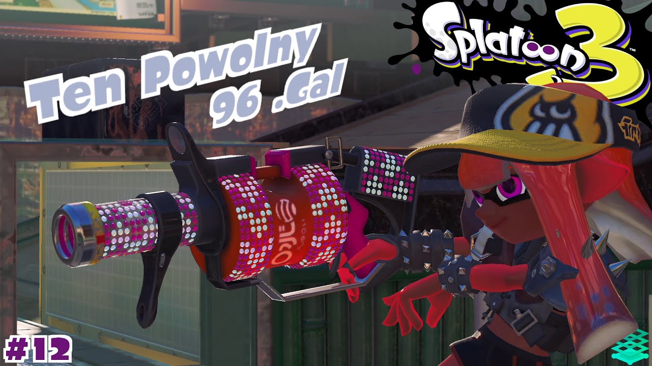 Ten 96. Gal Deco z Krakenem jest POWOLNY! | SPLATOON 3 X/ANARCHY BATTLE ...