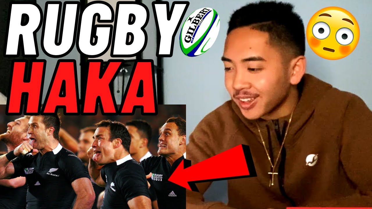 American FIRST REACTION To RUGBY HAKA! 🔥🏉 (ALL BLACKS HAKA) | New ...