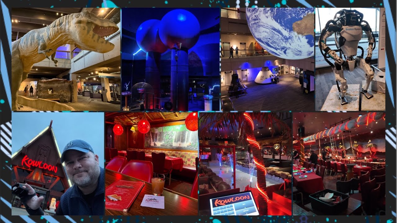 Boston Museum Of Science/Kowloon Restaurant- 4K - D Tour 361 3/28/25 ...