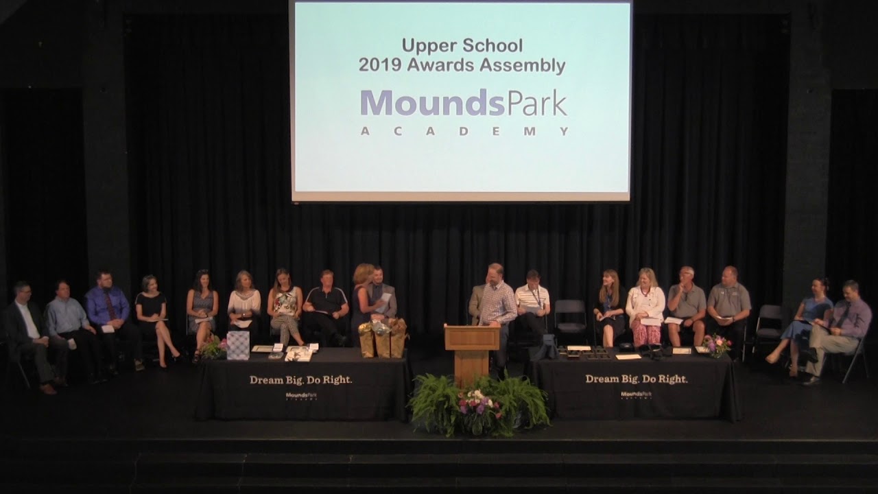 Upper School Awards Assembly 2019 - YouTube