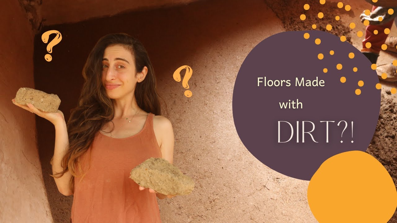 Trying Earthen Floors for the First Time! | Natural Floors from Sand ...