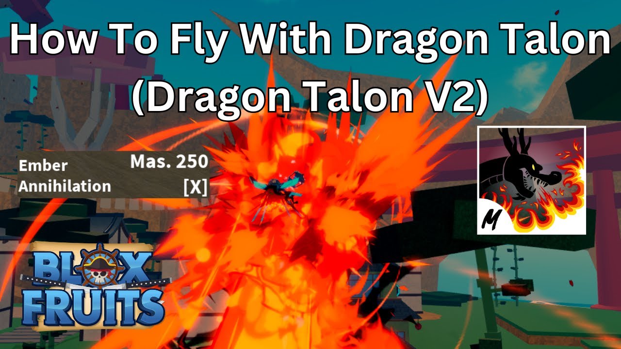 How To Fly With Dragon Talon (Dragon Talon V2) Blox Fruits - YouTube