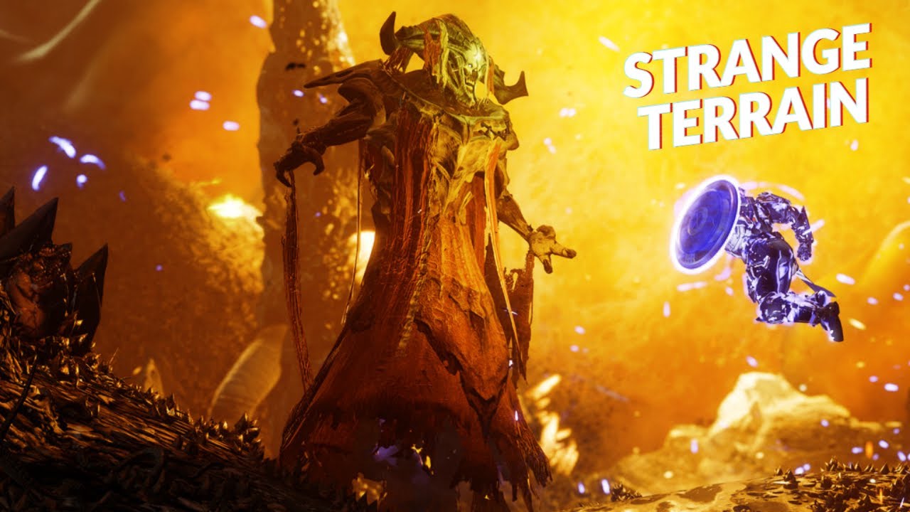 Destiny 2 Strange Terrain (Strike) Gameplay [PC] - YouTube