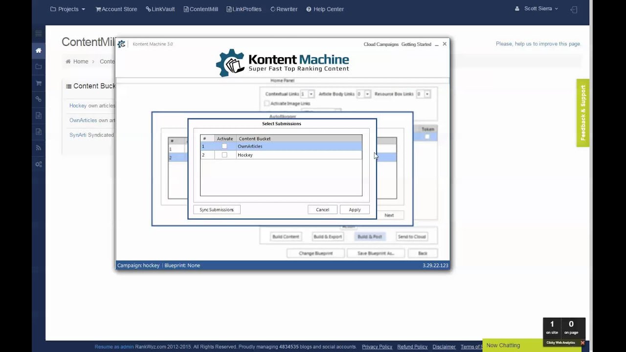 RankWyz integration with Kontent Machine - YouTube