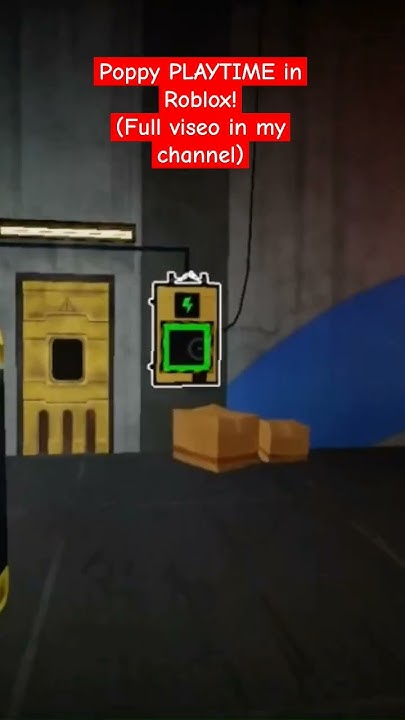 poppy playtime chapter 4 roblox #apcarsh #shorts - YouTube