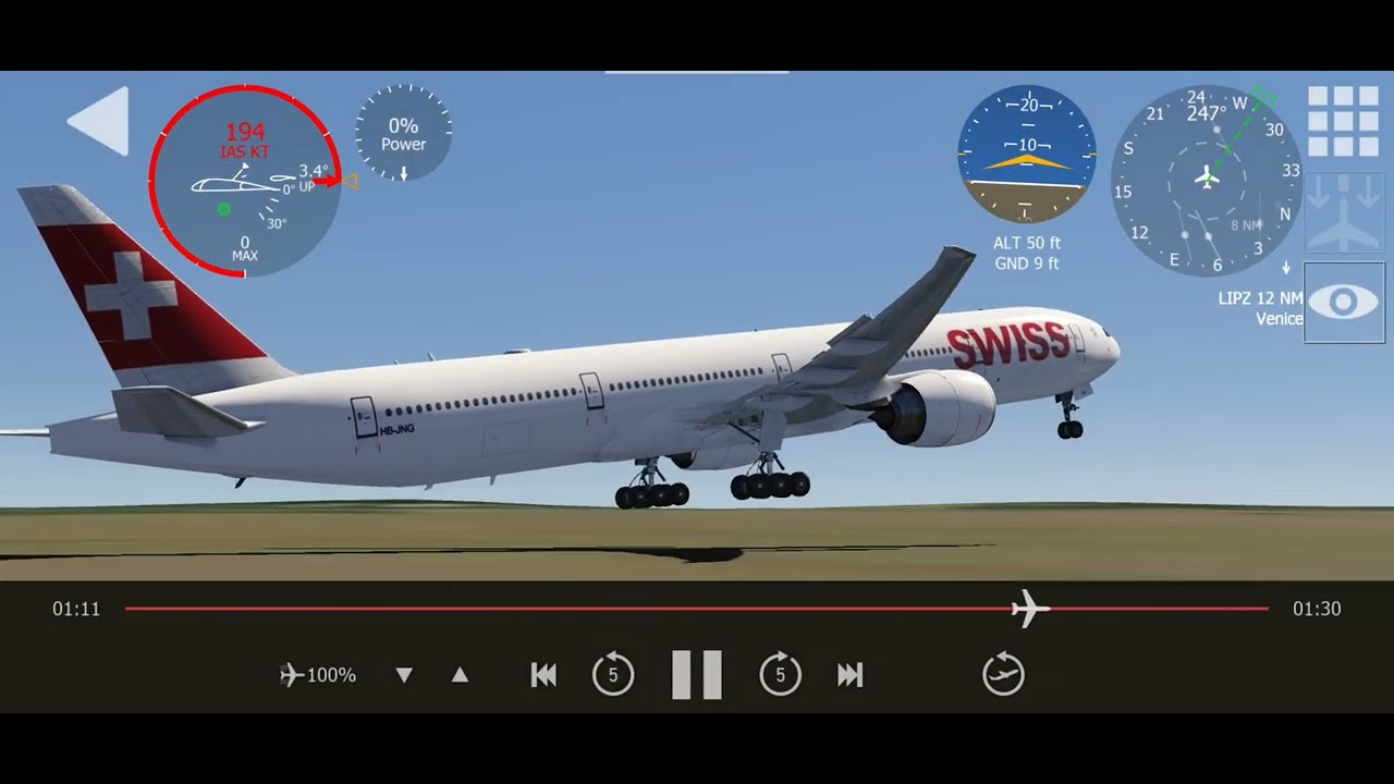 Emergency BUTTER Landing 200+ knots, Engines shut down #aeroplane # ...