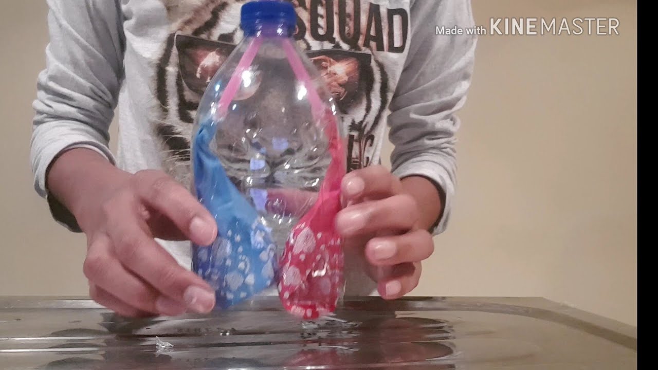 How to make model of LUNGS with balloons | SCIENCE EXPERIMENT - YouTube