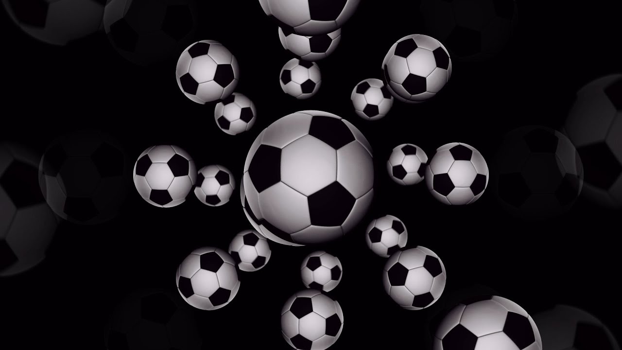 Amazing Flying Soccer Balls Screensaver For Your Big Screen TV - YouTube