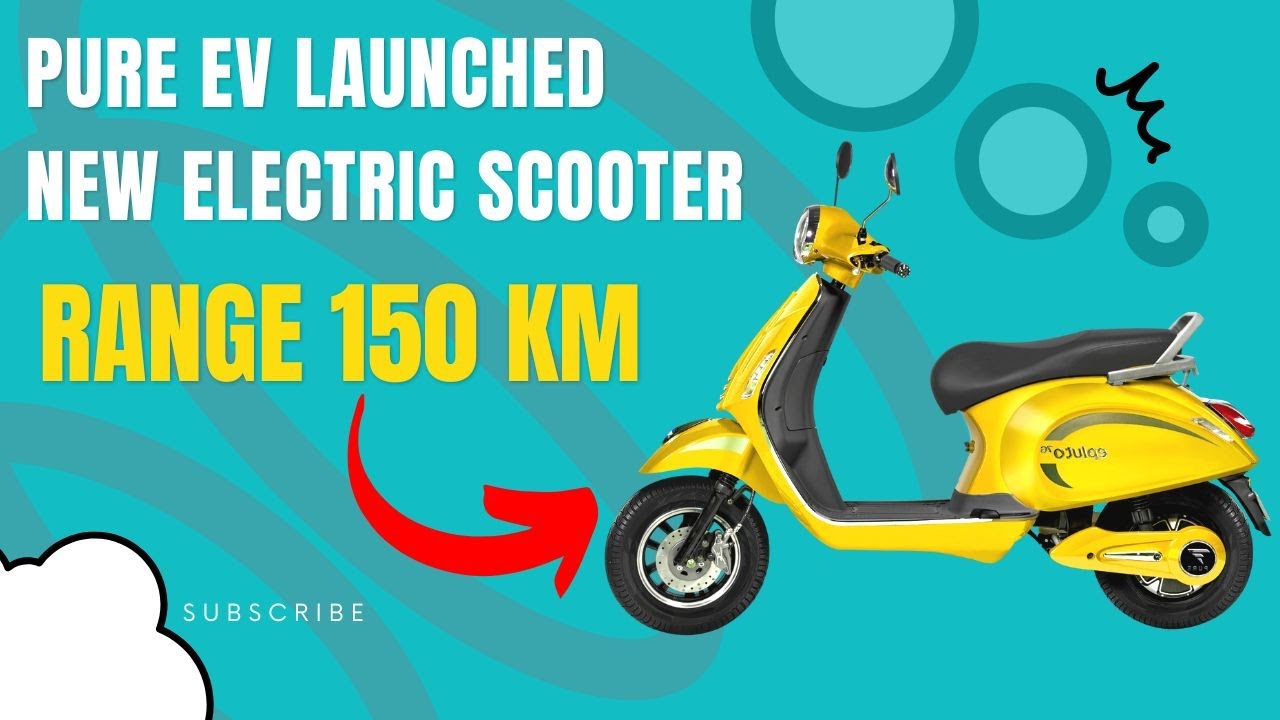 Pure EV Launched New Electric Scooter | Pure EV Epluto 7G Pro | Pure EV Epluto 7G # ...