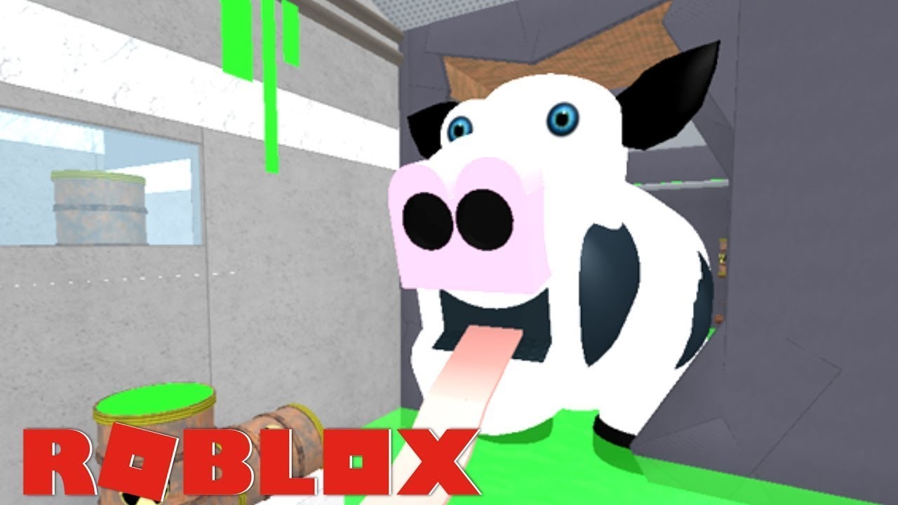 THE BIGGEST COW IN ROBLOX!! (Roblox: Escape The Meat Shop Obby!) - YouTube