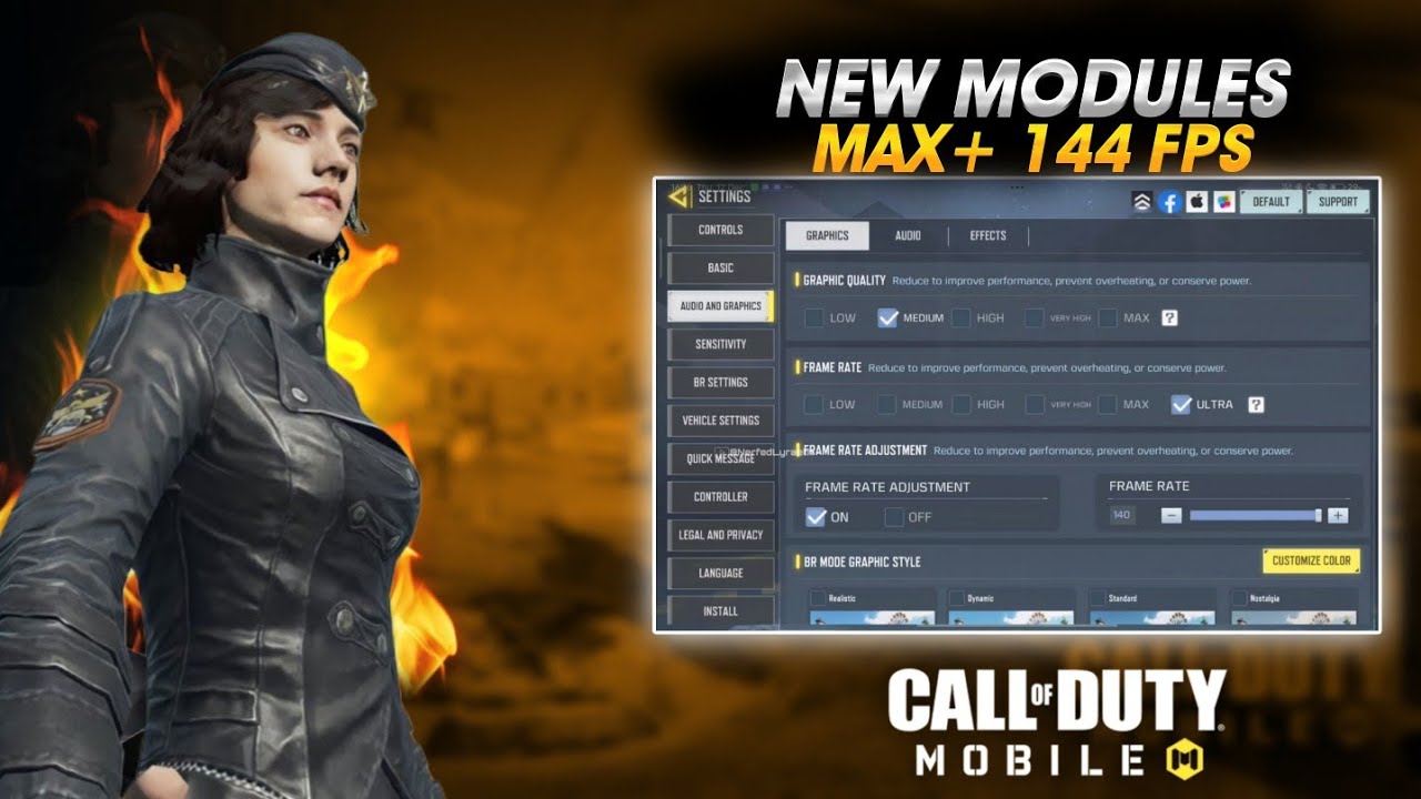 *NEW* FREE MAX +144 FPS MODULE UPDATED FOR CODM 🔥/FIRST LOOK / TEST ...