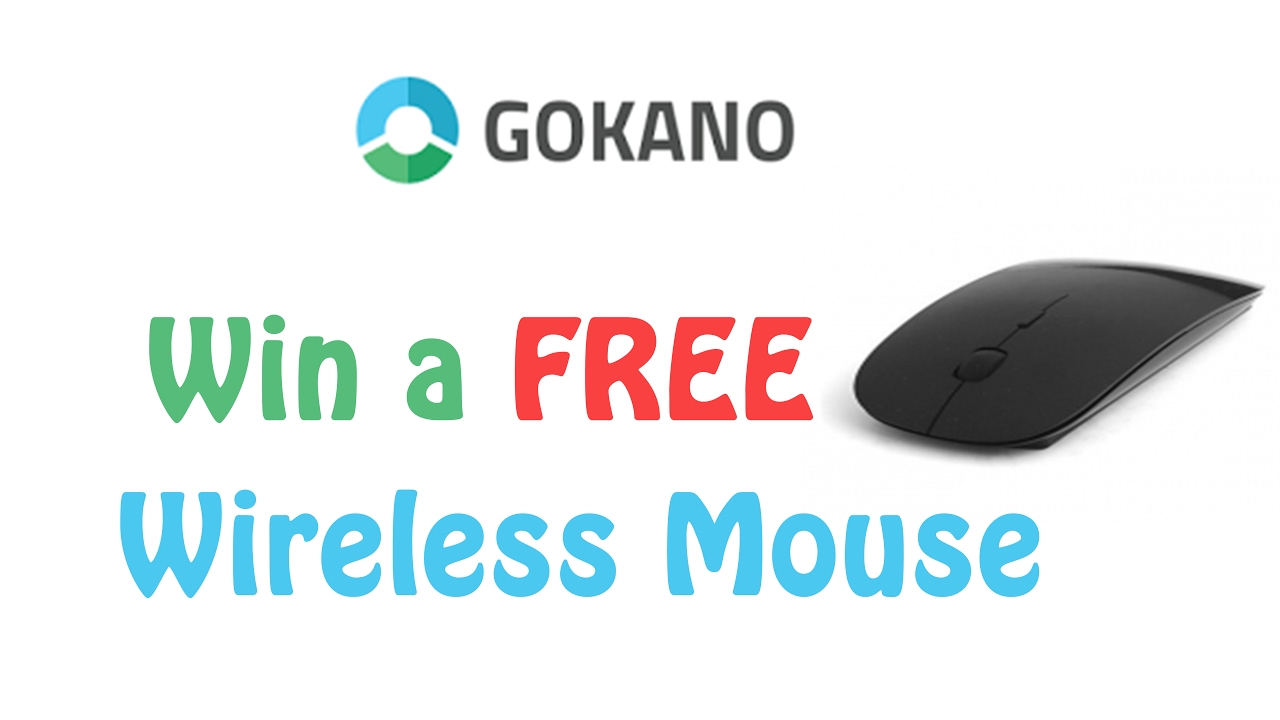 [Gokano Prize] Unboxing wireless mouse (Free prizes online) - YouTube